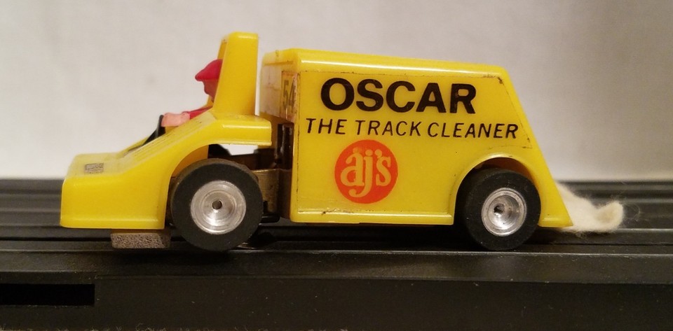 AJ's Oscar The Track Cleaner Slot Car Complete Tested + Runs | eBay
