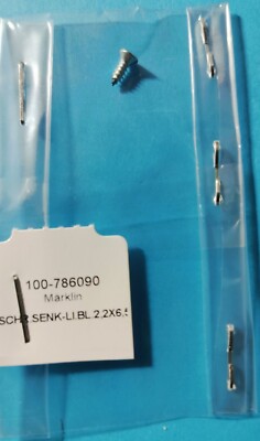 Senkschraube 2,2 x 6,5 mm für C-Gleis Weichenlaterne / Märklin 786090 ...