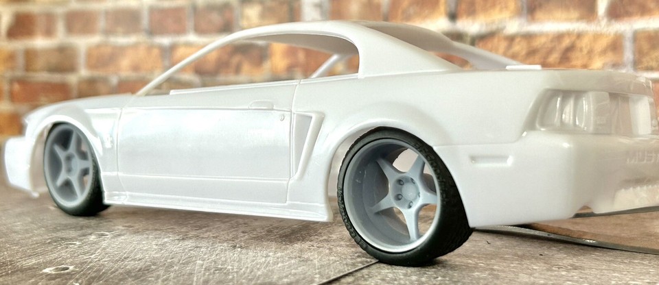 1/24 Scale: 21/20 Inch “2000 Mustang Cobra R” Wheels W/ Wide Rear ...