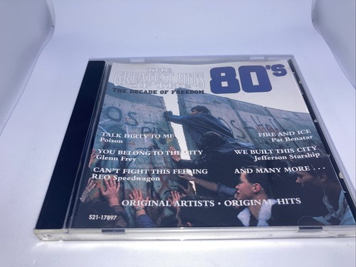 80s Greatest Hits of Decade Of Freedom Platinum 1994 Various Artists 1 ...