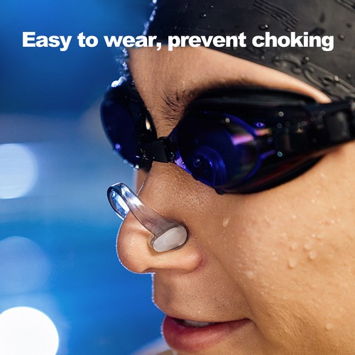 Nose Clip Comfortable Fit Anti-choking Water Kids Adults Swimming Nose ...