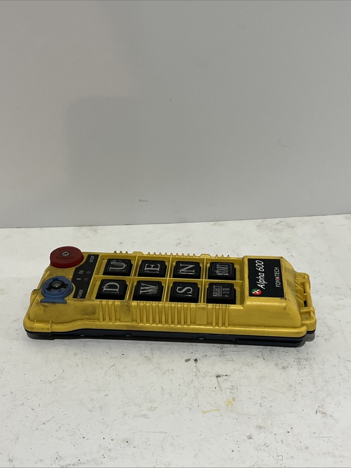 Fomotech Alpha 607 607BTTR Industrial Radio Remote Control Alpha 600 | eBay