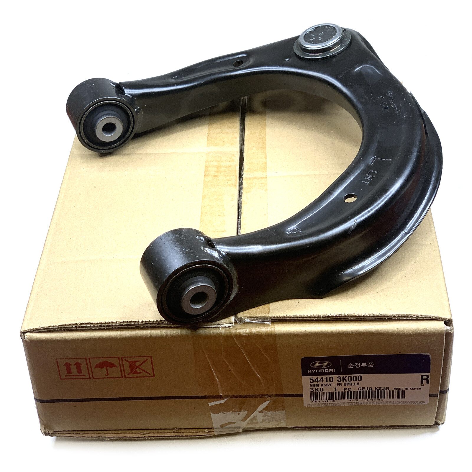 Genuine Upper Left Control Arm for 06-11 Azera, Sonata, Amanti, 54410 ...