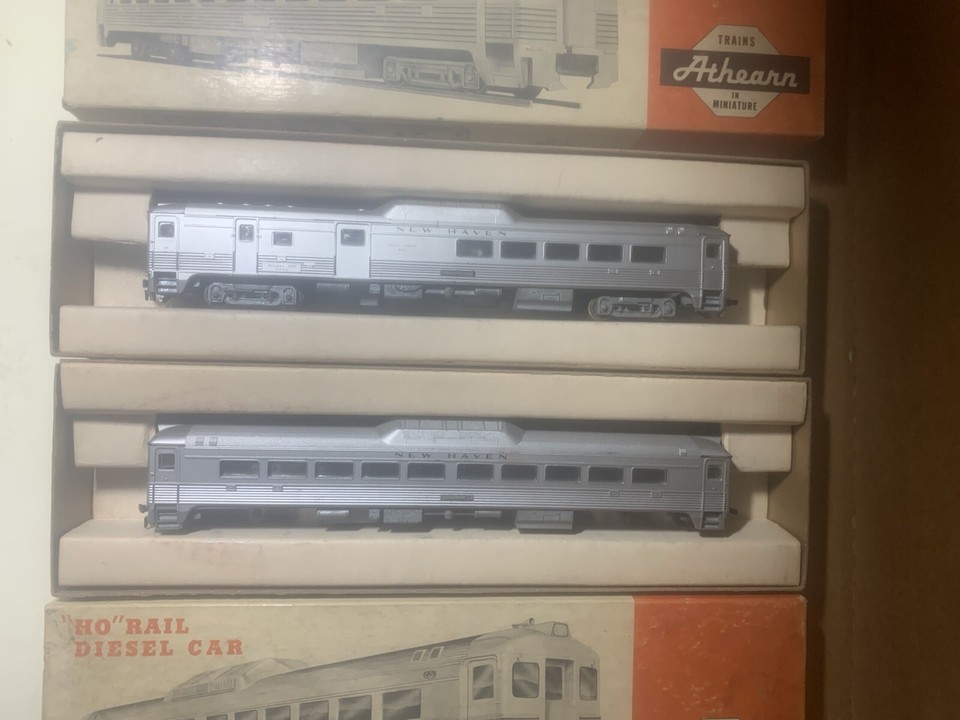 Athearn..HO.."NEW HAVEN"..RDC-1 & RDC-3..Original Boxes | eBay