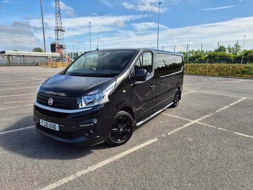 fiat talento crew cab van onyx 170bhp lwb like vivaro traffic 6 seats £ ...