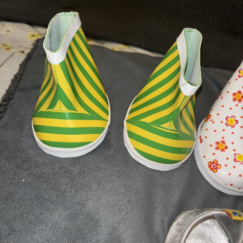 Vintage Bear Factory Wellies X2 And BAB silver Shoes | eBay UK