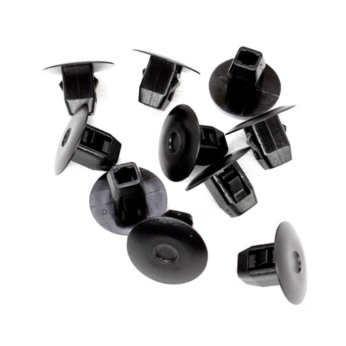 10pcs Fender Apron Grommet Clip Tapping Screw Nut For Honda & Acura ...