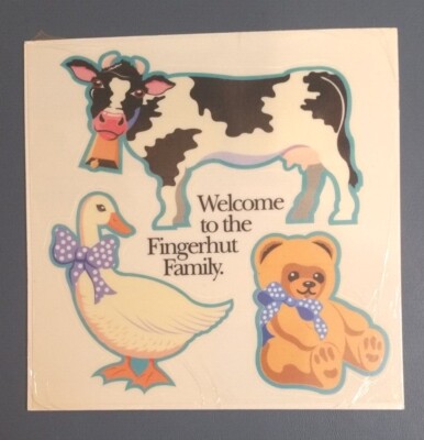 Vintage FINGERHUT Promotional Decals | eBay