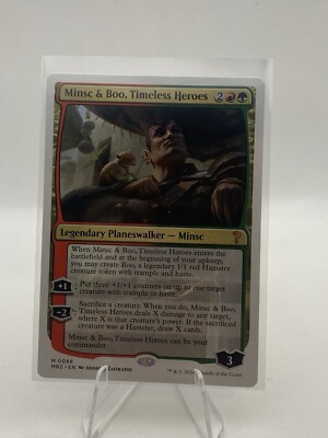 Minsc & Boo, Timeless Heroes White Border NM MB2-0088 Mythic MTG | eBay