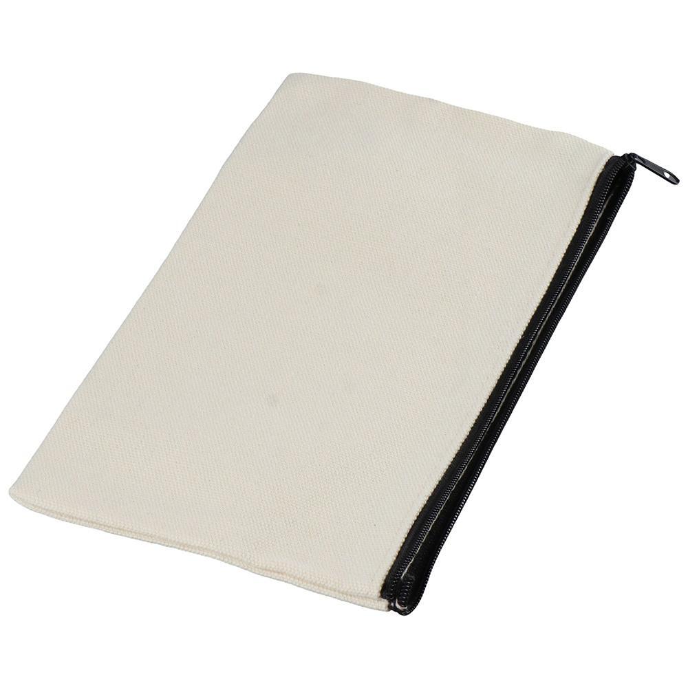 10pcs Canvas Blank Canvas Bag 8.2x4.7inch Cosmetic Bag Storage | eBay