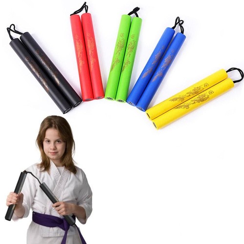 Light Weight Fitness Nunchucks Foam Martial Prop New Foam Nunchakus ...