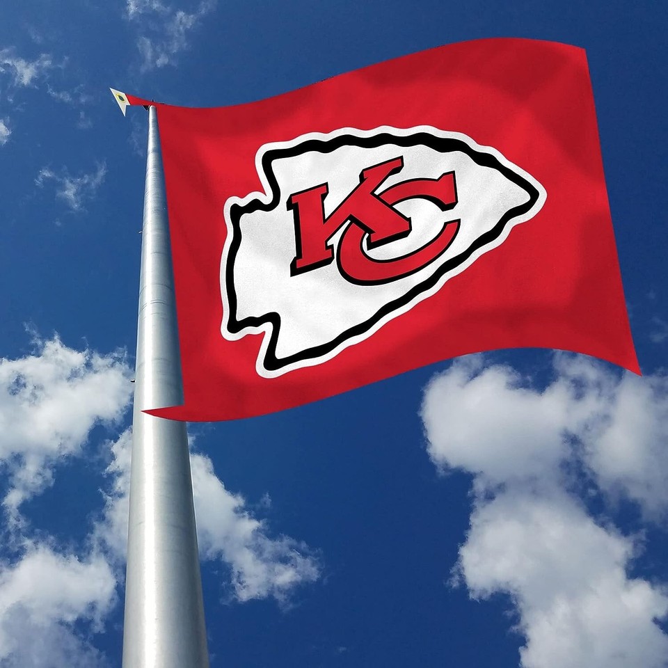 3x5 outdoor Flag - NFL Football - Kansas City Chiefs | eBay