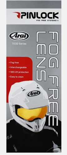 ARAI TOUR X4 TOUR X CROSS PINLOCK ANTI FOG HELMET VISOR INSERT CLEAR ...