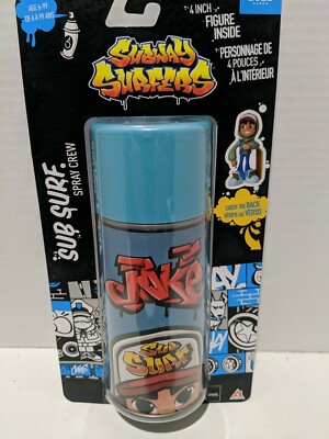 Subway Surfers Sub Surf Spray Crew Jake Vinyl Figure 4in | eBay