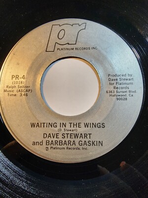 Dave Stewart Barbara Gaskin It's My Party / Waiting in the Wings VG+ ...