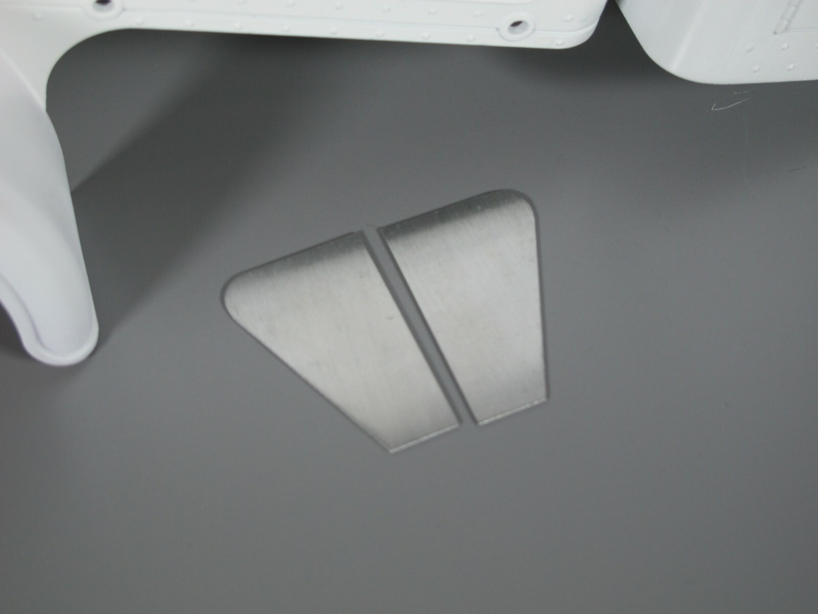 Pair Aluminum Intake Pipe Block Off Plate Tamiya R/C 1/14 King Grand ...