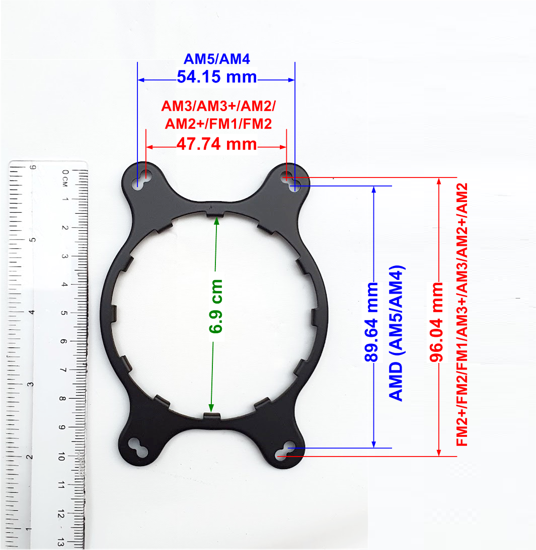Corsair AM4-AMD Retention Bracket Kit for Hydro Series Coolers for sale ...