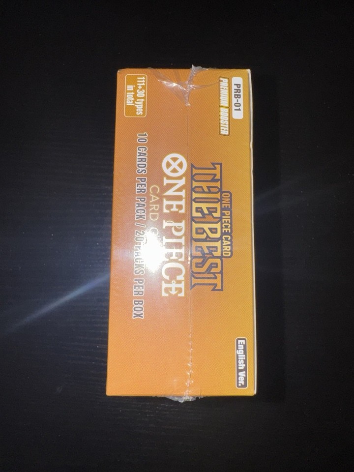 One Piece TCG PRB-01 The Best Sealed Booster Box English New | eBay