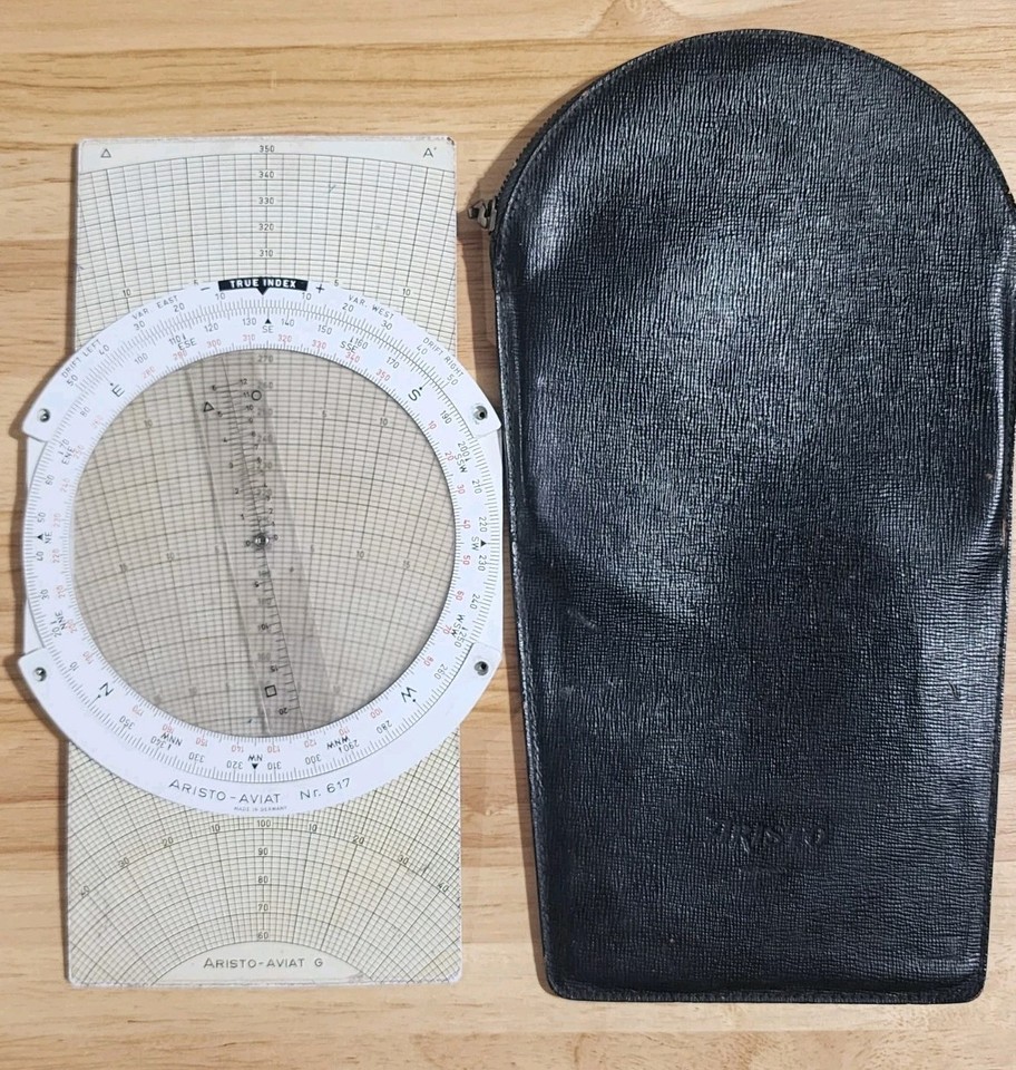 Aristo Aviat 617 Aviation Pilot Navigation Plotter Computer Made In ...