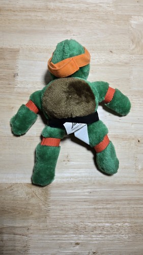 Michelangelo Teenage Mutant Ninja Turtle Plush Toy 8" Vtg 1989 | eBay