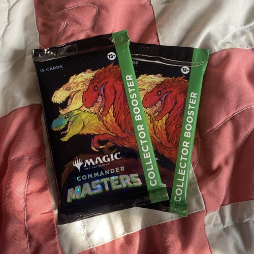 Magic: The Gathering - Commander Masters - NEW SEALED Collector Booster ...