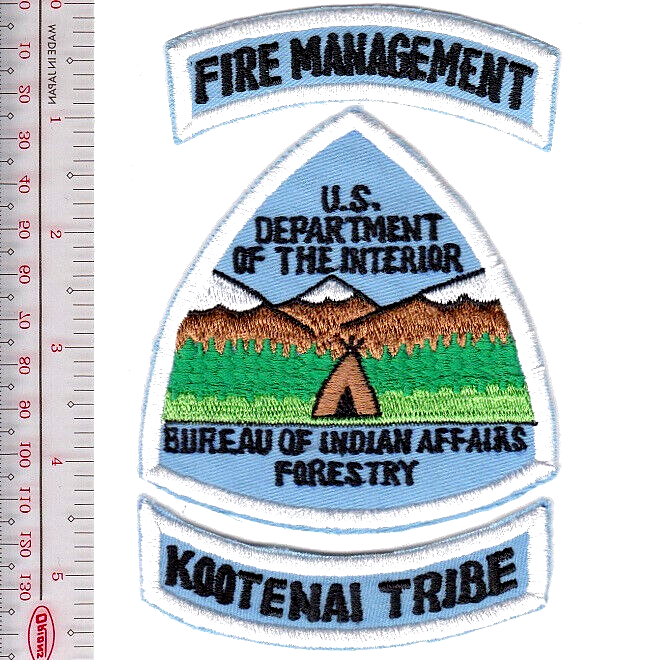 American Indian Kootenai Tribe BIA Fire Management Crew Ronan, Montana ...