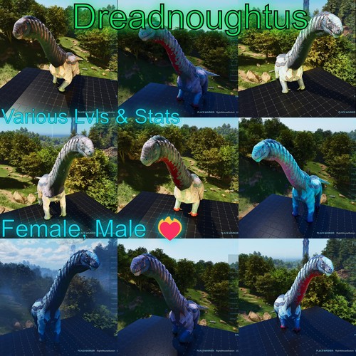 Ark Survival Ascended Pve Dreadnoughtus Dreadno - Imprinted | eBay