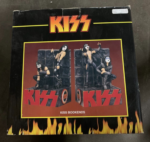 1999 KISS Catalog "KISS Bookends" in Original Box Signatures Superstars ...