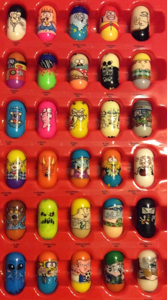 2004 Mighty Beanz Classics Bodz S1 & Matching Beanz from 2003 S1 & S2 ...