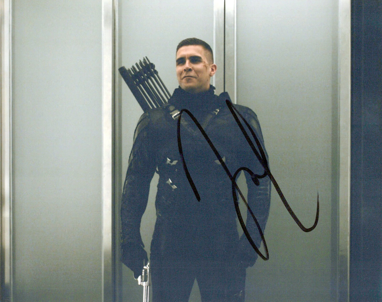 Josh Segarra Arrow W/Coa autographed photo signed 8X10 #1 Adrian Chase ...