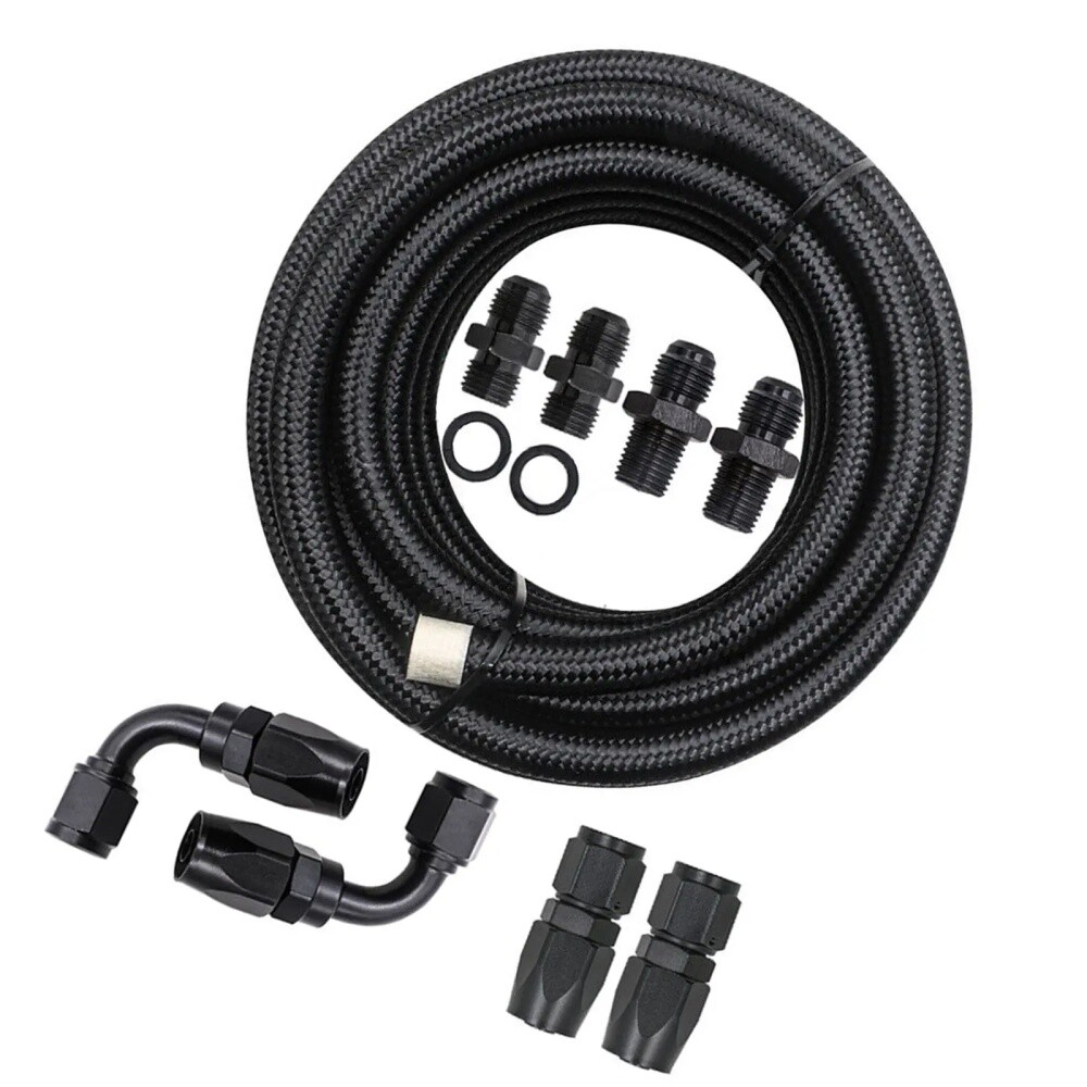 6AN Automatic Transmission Cooler Lines Kit Hose Line Kit Fit For GM ...