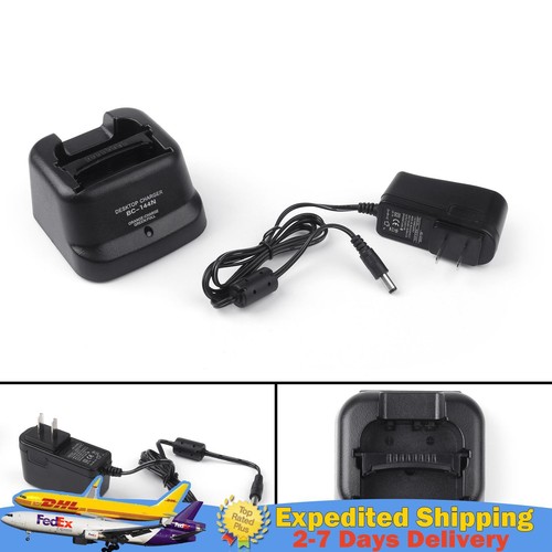 BC-144N Desktop Charger for ICOM IC-V82 IC-V8 IC-T3H IC-F30GT/GS IC ...