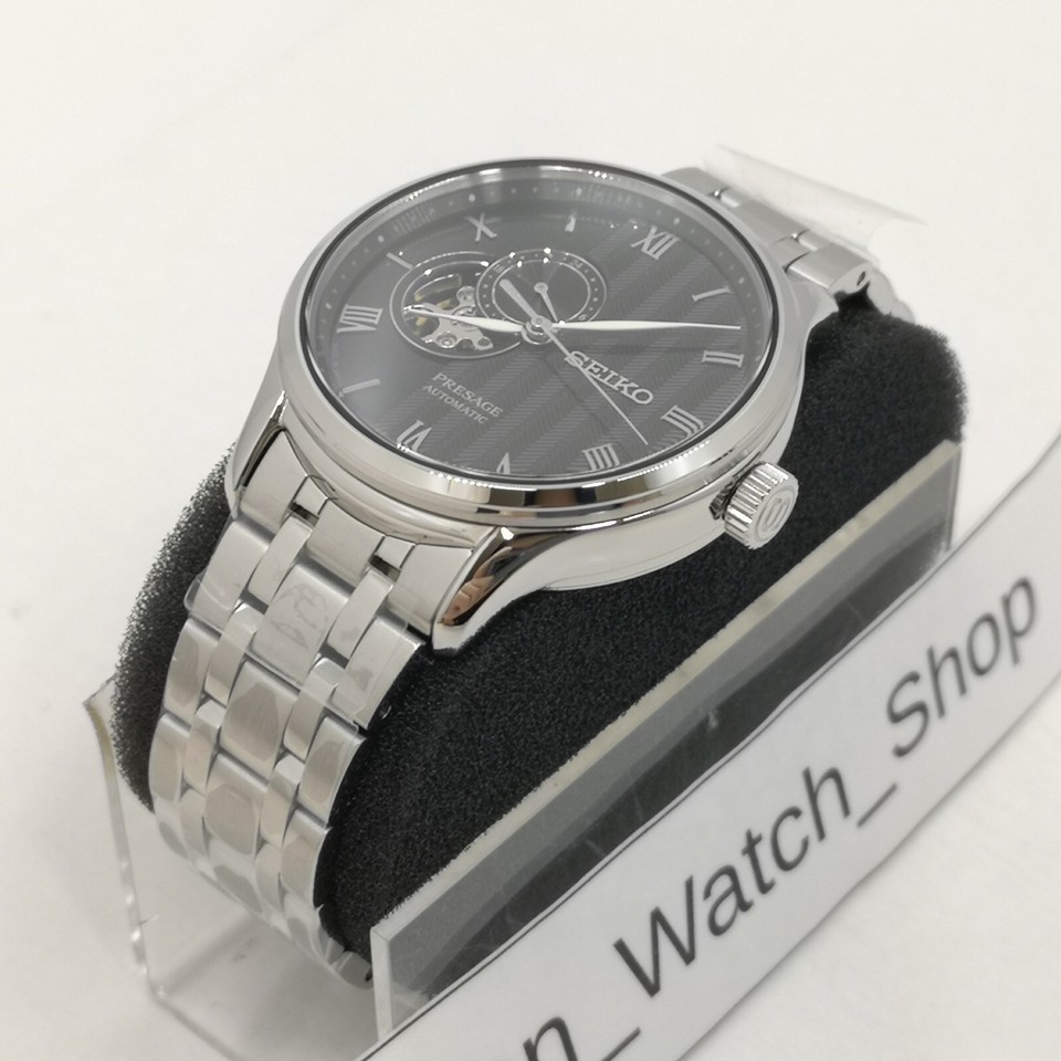 SEIKO PRESAGE BASIC SARY093 Black Mechanical Automatic Men's Watch New ...