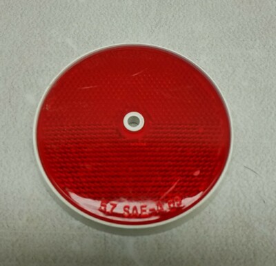 57 Signal Stat 3 1/2" Reflector Red Signal - Stat Red Reflector 3 1/2 ...