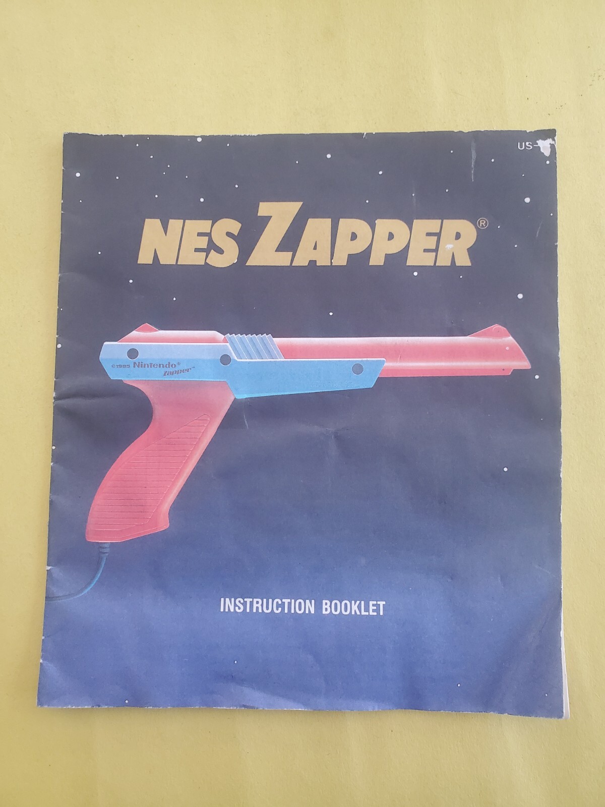 Zapper Gun Instruction Manual Booklet for Original Nintendo NES | eBay
