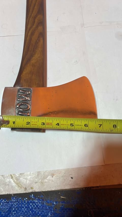 Modern woodman of America aluminum ceremonial parade axe | eBay