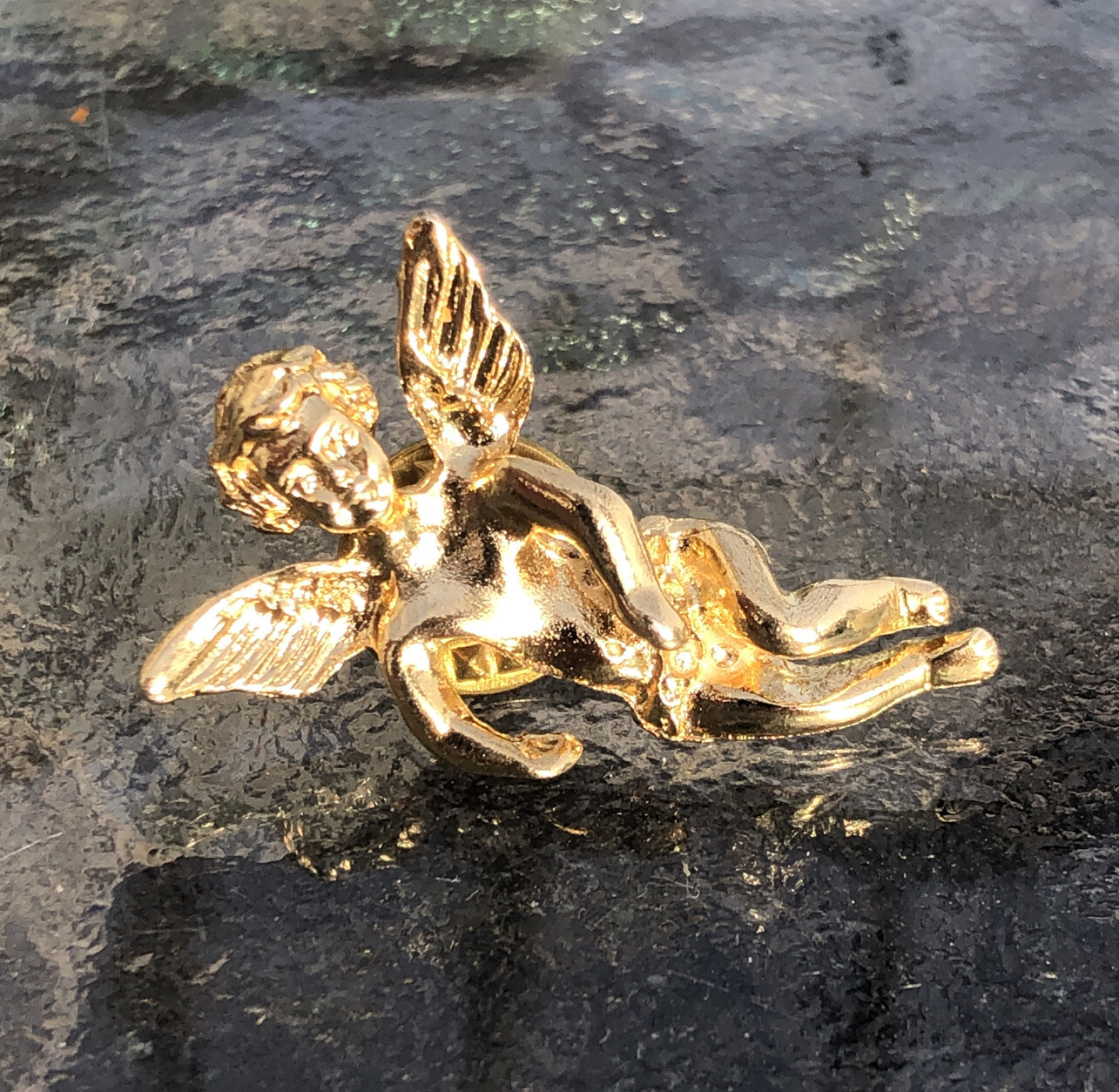 Gold Color Angel Collectors Metal Lapel Pin | eBay