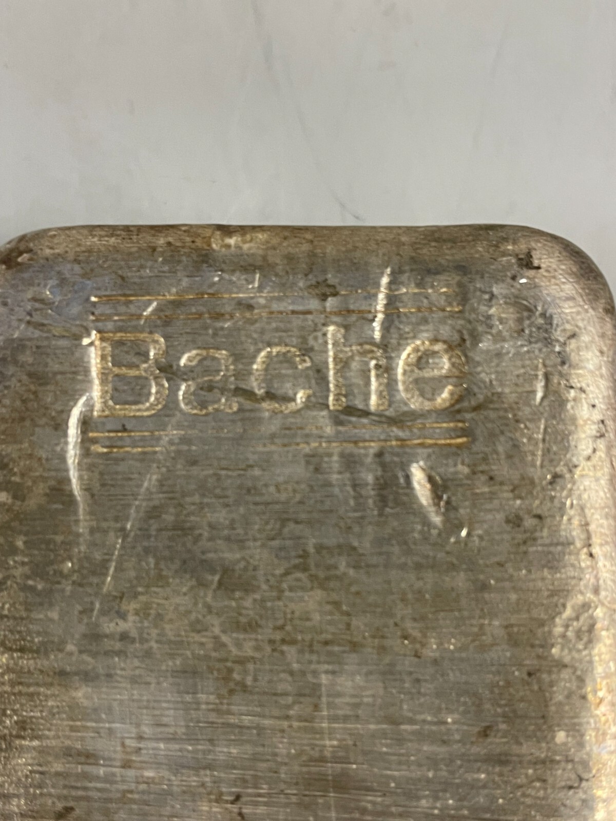 100 oz Rare BACHE Brand Johnson Matthey .999 Fine Silver Bar | eBay