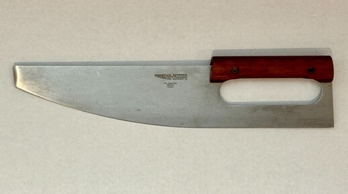 Vintage Large 14.75” Heritage Cuisine Veggie Cleaver Rocker Knife ...