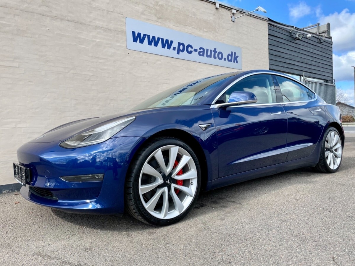Brugt Tesla Model 3 Performance AWD til salg - Bilbasen