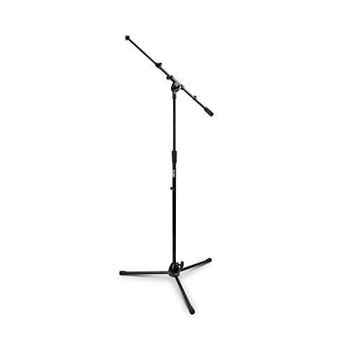 On-Stage MS9701B+ Heavy-Duty Euro-Boom Mic Stand (Setup for Vocal and ...