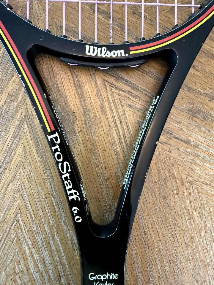WILSON PRO STAFF 6.0 MIDSIZE 85 TENNIS RACQUET (4 3/8) | eBay