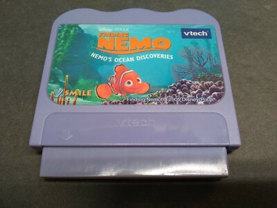 Vtech V.Smile Game Finding Nemo Nemo's Ocean Discoveries Cartridge Only ...