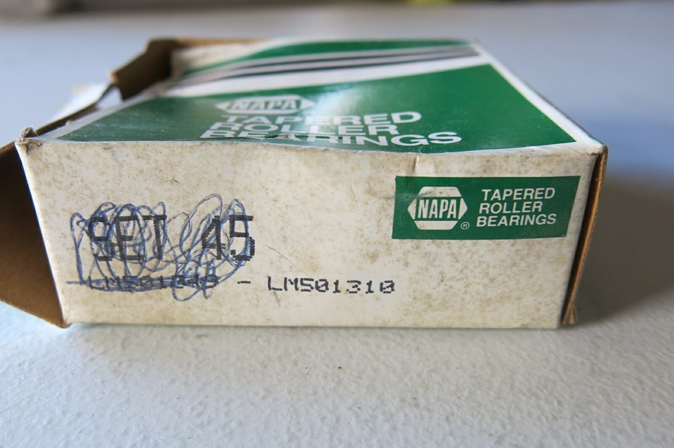 Napa LM501310 Tapered Roller Bearings | eBay