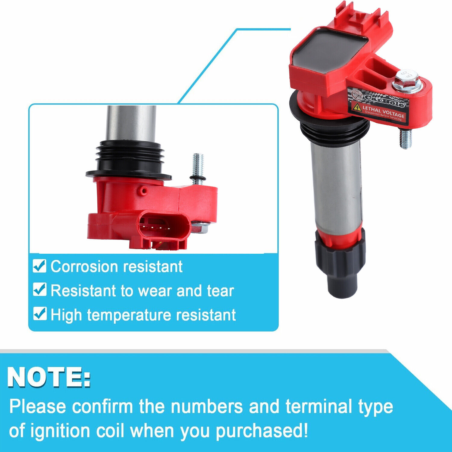6x Ignition Coils & Spark Plugs for Holden Commodore VE Sedan Wagon Ute ...