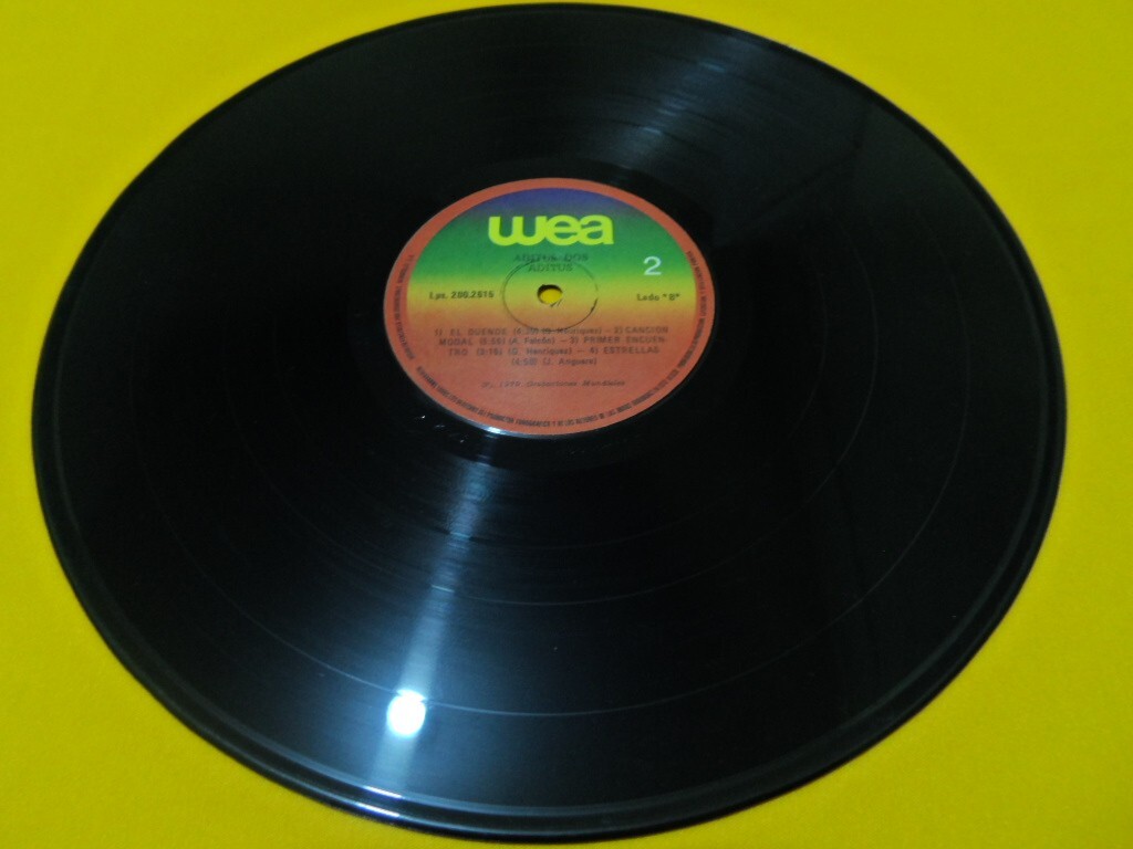 Aditus ‎– Aditus / 2 , Vinyl LP Jazz Rock Latin Pop WEA Records 1979 | eBay
