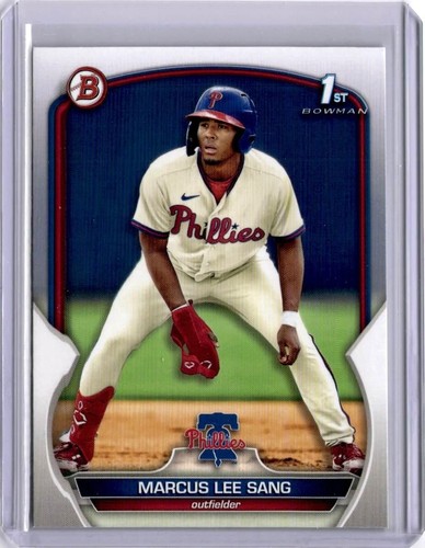 2023 Bowman Prospect Paper Marcus Lee Sang #BP-126 1st Phillies ...