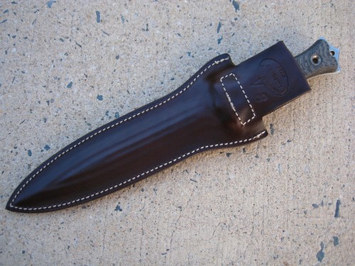 Busse Combat Force Multiplier V8 FMV8 Knife Custom Molded Leather ...