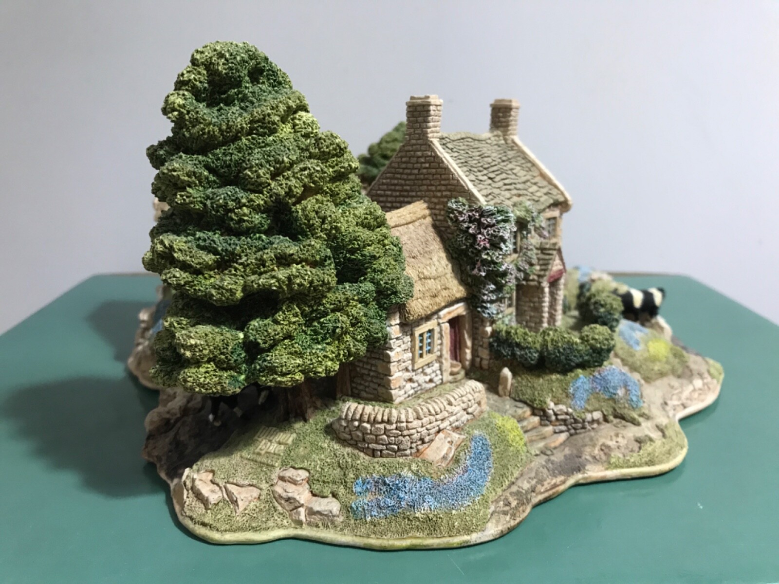 Lilliput Lane BLUEBELL FARM Large Vintage Miniature Collectors Cottage ...