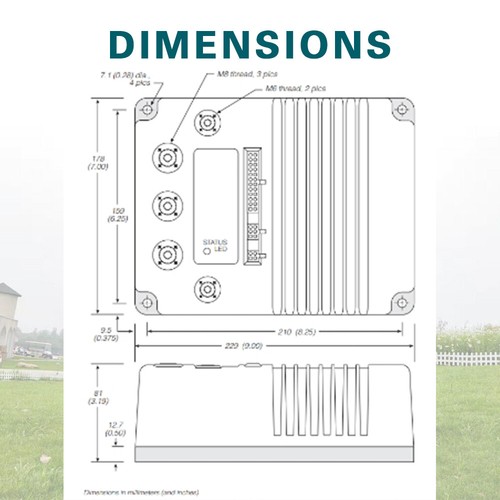 48V 400A 1268-5403 D.C Motor Speed Controller for Curtis Ezgo Club Car ...